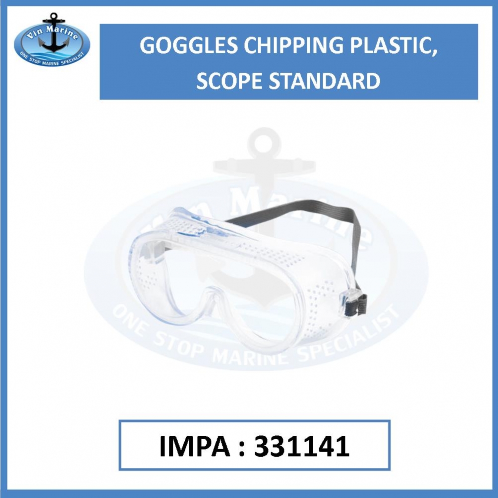 331141, GOGGLES, CHIPPING, PLASTIC, SCOPE, STANDARD,